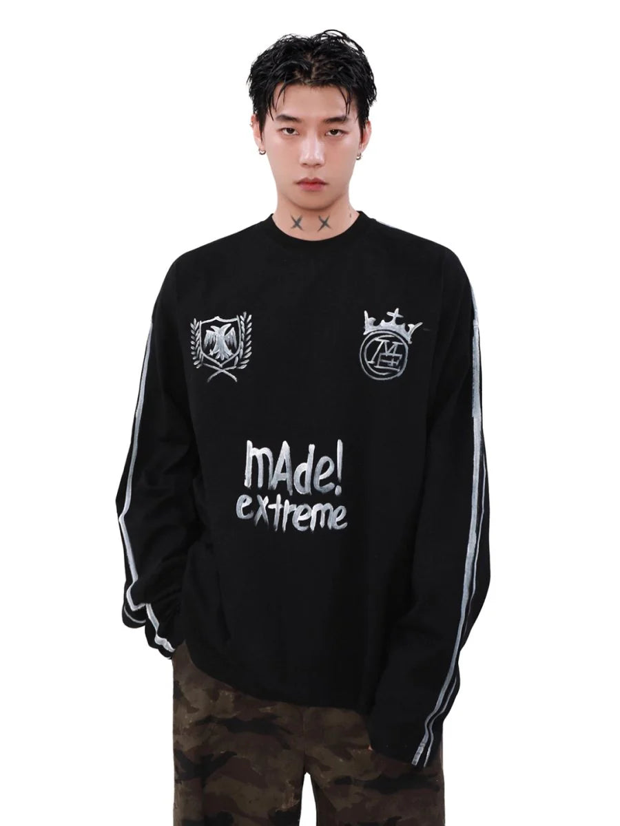 [MRNEARLY] STREET GRAFFITI T-SHIRT ST1183 – stepblock