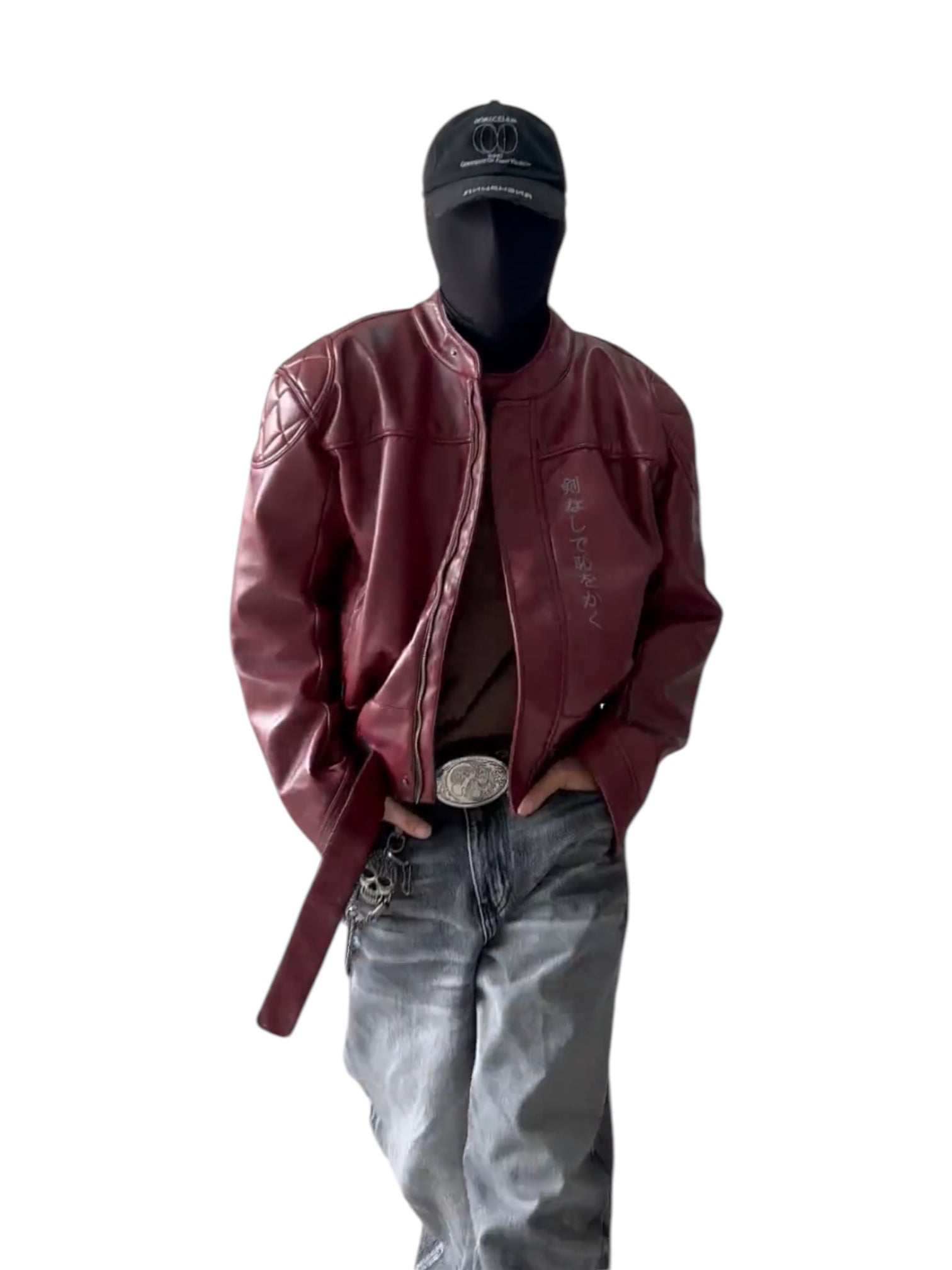 [REGEN ZONE] DRAGON-BLADE FAUX LEATHER JACKET st5026 – stepblock