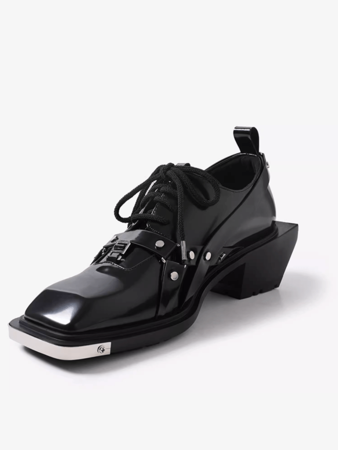 Square Toe Derby Leather Shoes st2046 – stepblock
