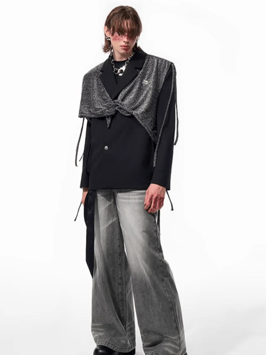 [STARTEXCEEDEND] two-piece layered suit jacket st1877 – stepblock